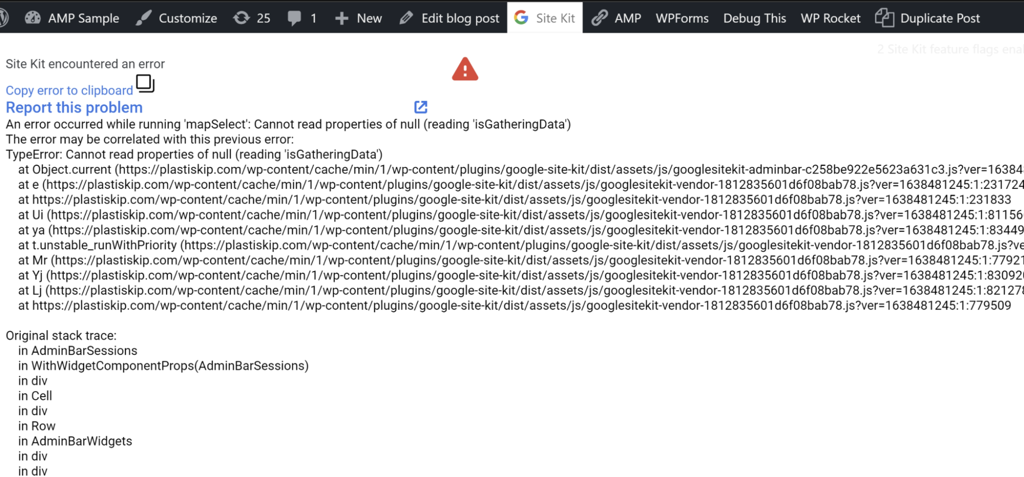 Analytics - Site Kit by Google